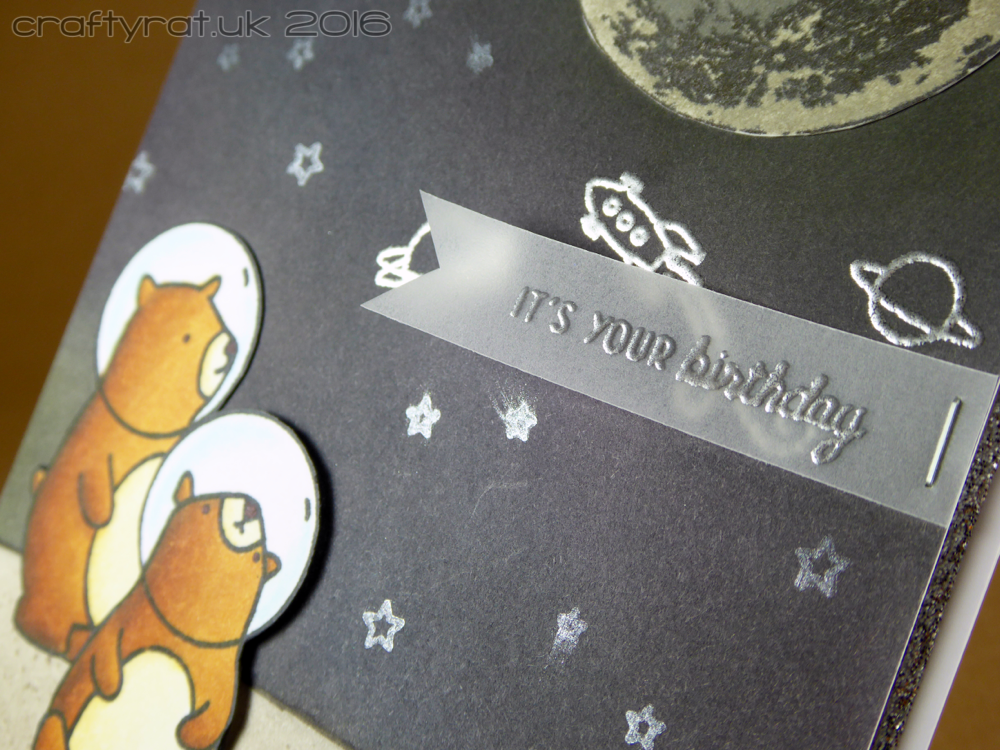 Birthday: Coloured space bears – Crafty Rat