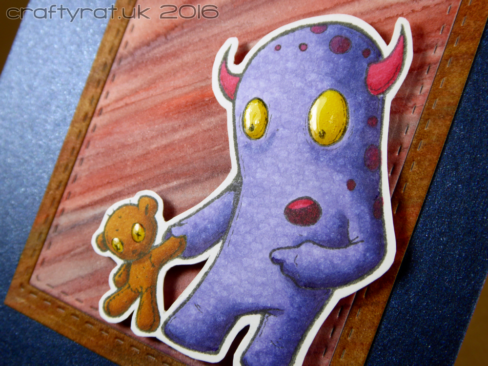 Monster and teddy – Crafty Rat
