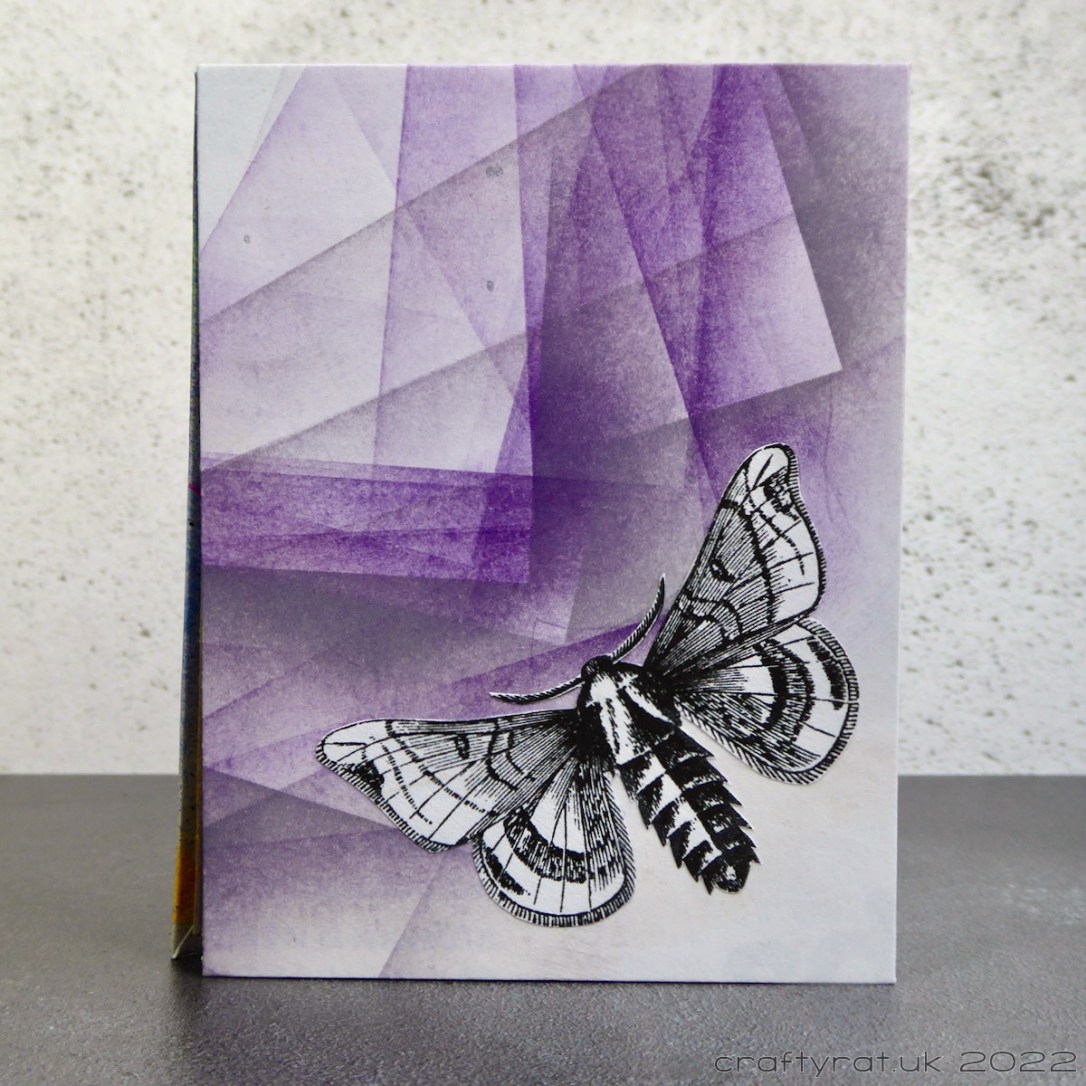 One-page booklet “purple” – Crafty Rat